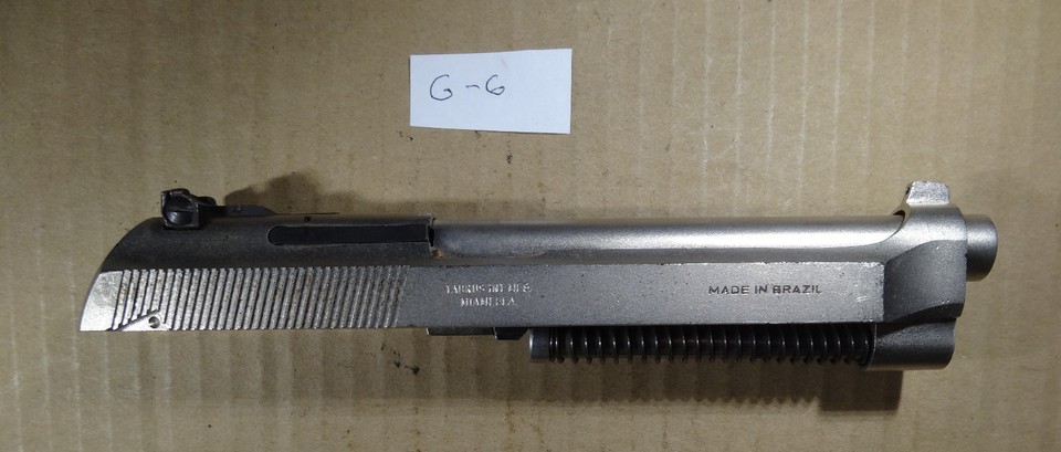 Taurus PT 99 AF, 9mm, used, nickel, slide, barrel & recoil spring ...