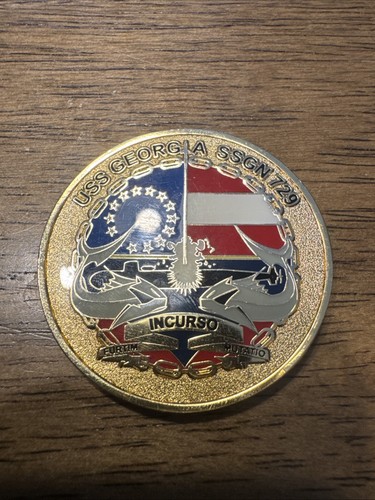 US Navy USS Georgia SSGN-729 Submarine Challenge Coin | eBay