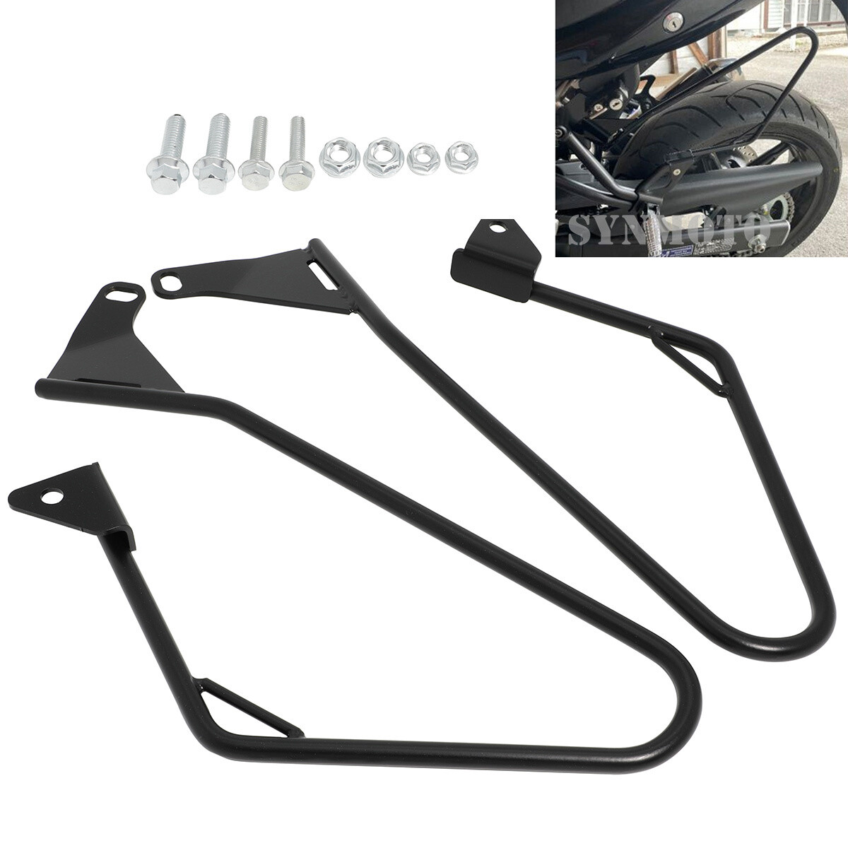 Saddlebag Support Guard Bars Pannier Rail For Suzuki SV650 SV650X ABS ...