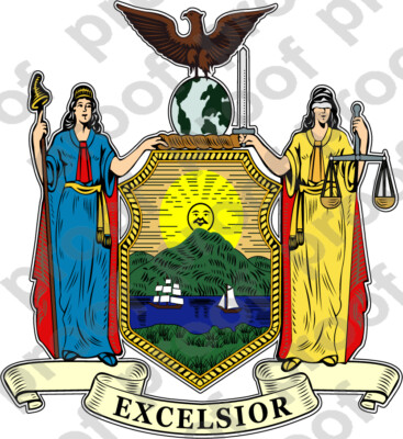 STICKER New York State Excelsior | eBay