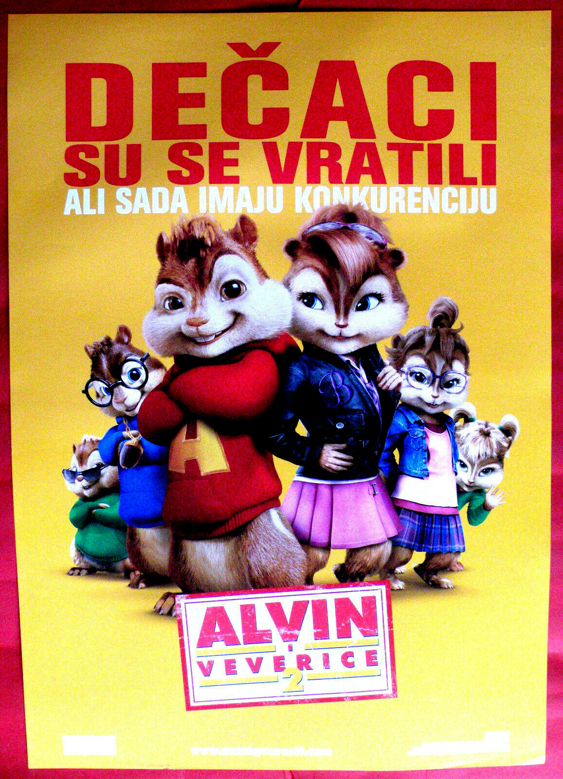 Alvin And The Chipmunks The Squeakquel Poster