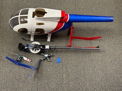 Excellent Align Trex T-Rex 450 500e Scale Fuselage w/ Mechanics RC ...