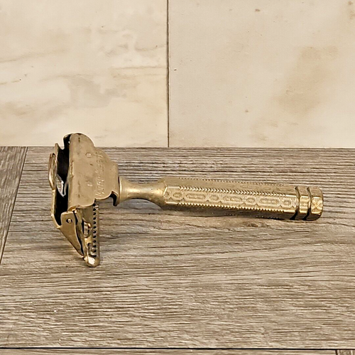 Vintage Ever Ready Safety Razor 1912 Ornate Art Deco Handle | eBay