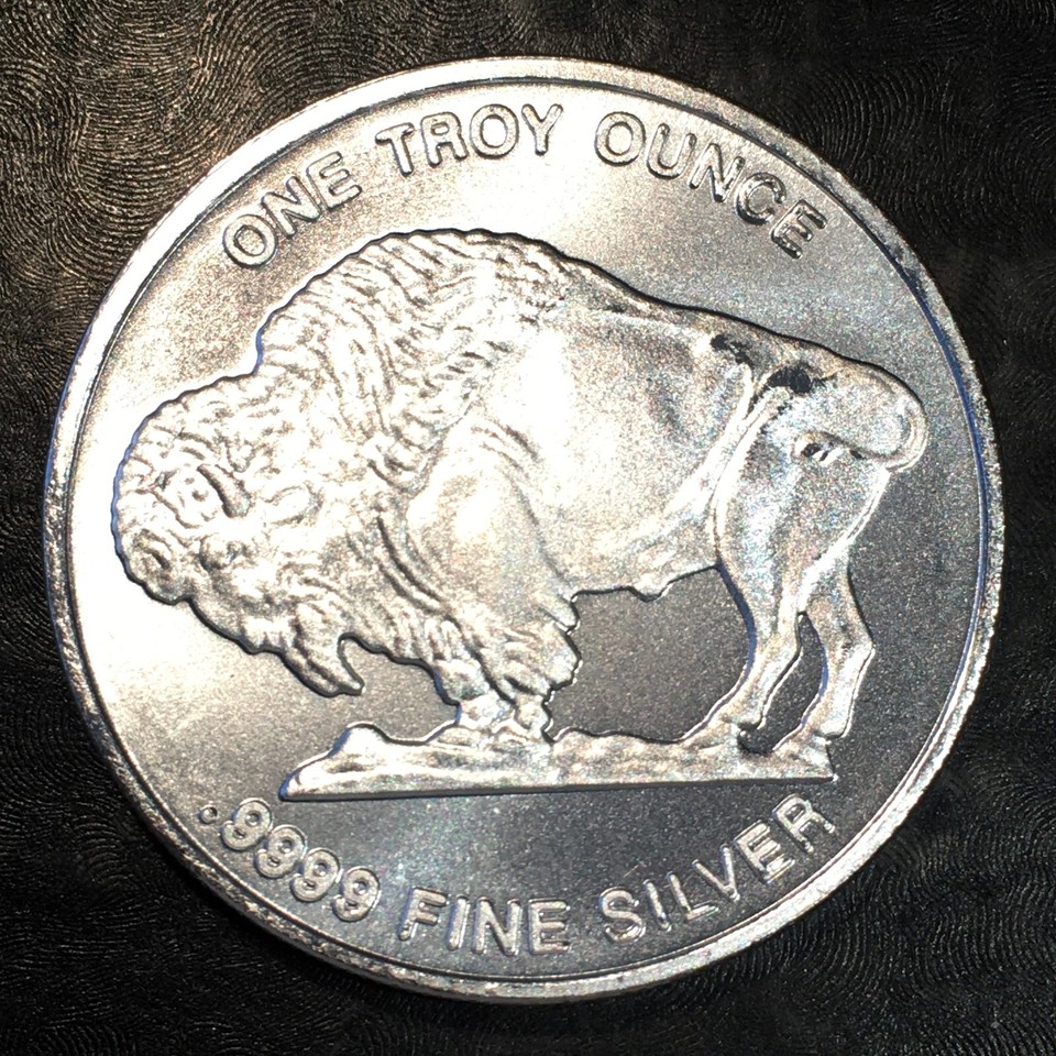1 oz Silver Bullion BUFFALO & INDIAN from original SD roll We COMBINE ...