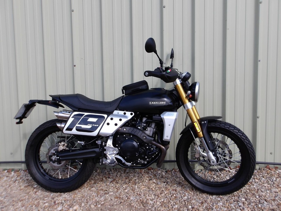Fantic Caballero Flat Track 500 2021 Only 3,075 Miles From New | eBay UK