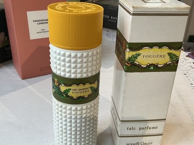 1970s Roger & Gallet FOUGERE Talc perfume 125g vintage - Tatty Box ...