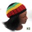 Skullcap Skull Cap Kufi Rasta Surfer Reggae Jamaica Handmade Multi ...