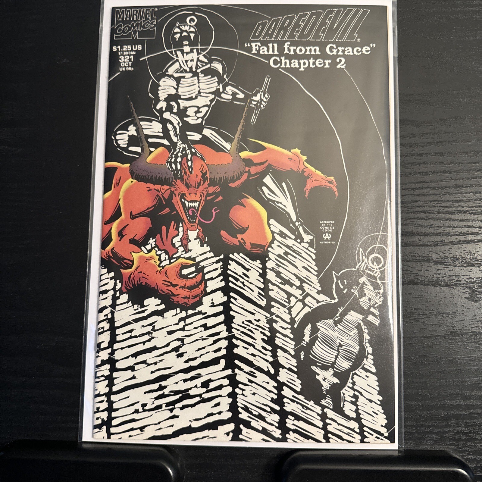 Daredevil #321 (1993) Fall from Grace McDaniel art VF/NM ( We Combine ...