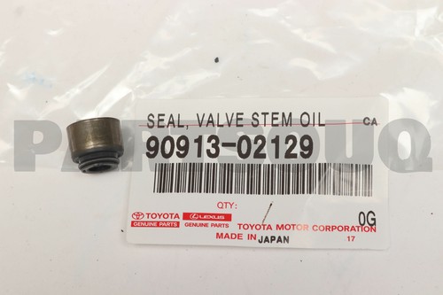 9091302129 Genuine Toyota SEAL VALVE STEM OIL 90913-02129 | eBay