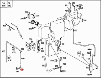 Genuine MERCEDES BBDC A209 C209 Hose connection fitting 2098690024 | eBay