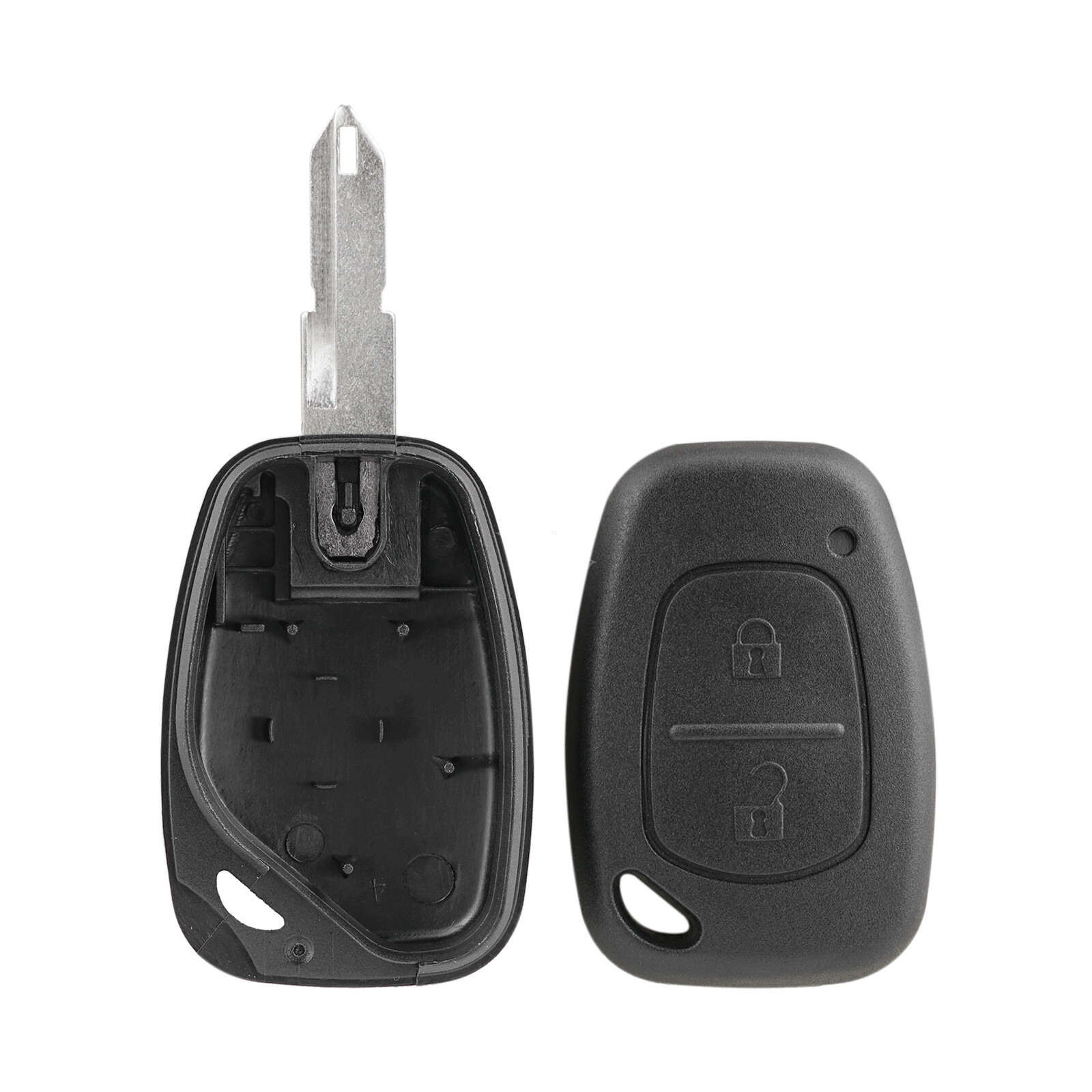 2 Button Key Case Battery Repair Kit For Renault Traffic Kangoo Nissan ...