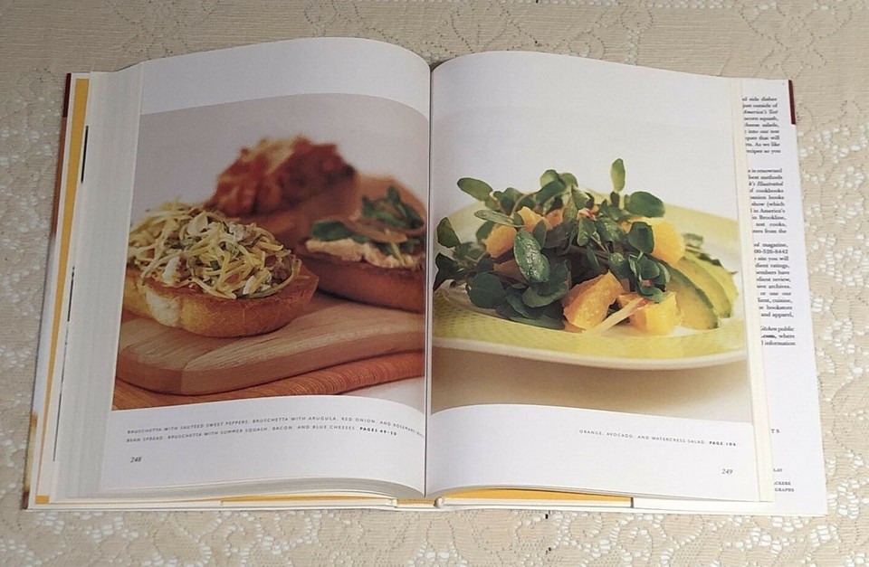 Best American Side Dishes by "Cooks Illustrated" Magazine,2005 Hardback ...