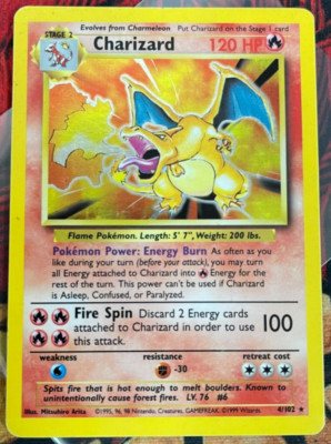 Charizard - Base Set (BS) - 4/102 | eBay