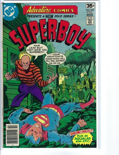DC Comics Adventure Comics #455 January 1978 Superboy | eBay