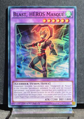 carte YU-GI-OH RATE-FRSE2 Blast, Heros Masqu (Masked HERO Blast ...