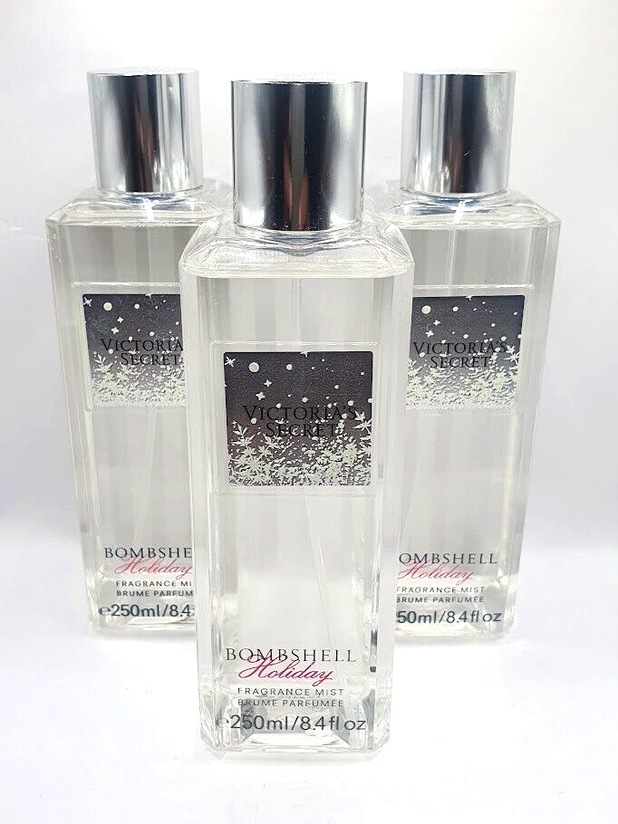 VICTORIA'S SECRET BOMBSHELL HOLIDAY BODY MIST 8.4 FL OZ (SET OF 3) | eBay