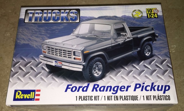 Revell Ford Ranger Pickup Truck Model Kit Waterslide Decals Detailed ...