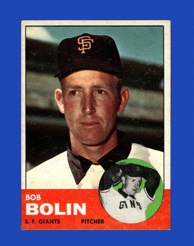 1963 Topps Set-Break #106 Bobby Bolin EX-EXMINT *GMCARDS* | eBay