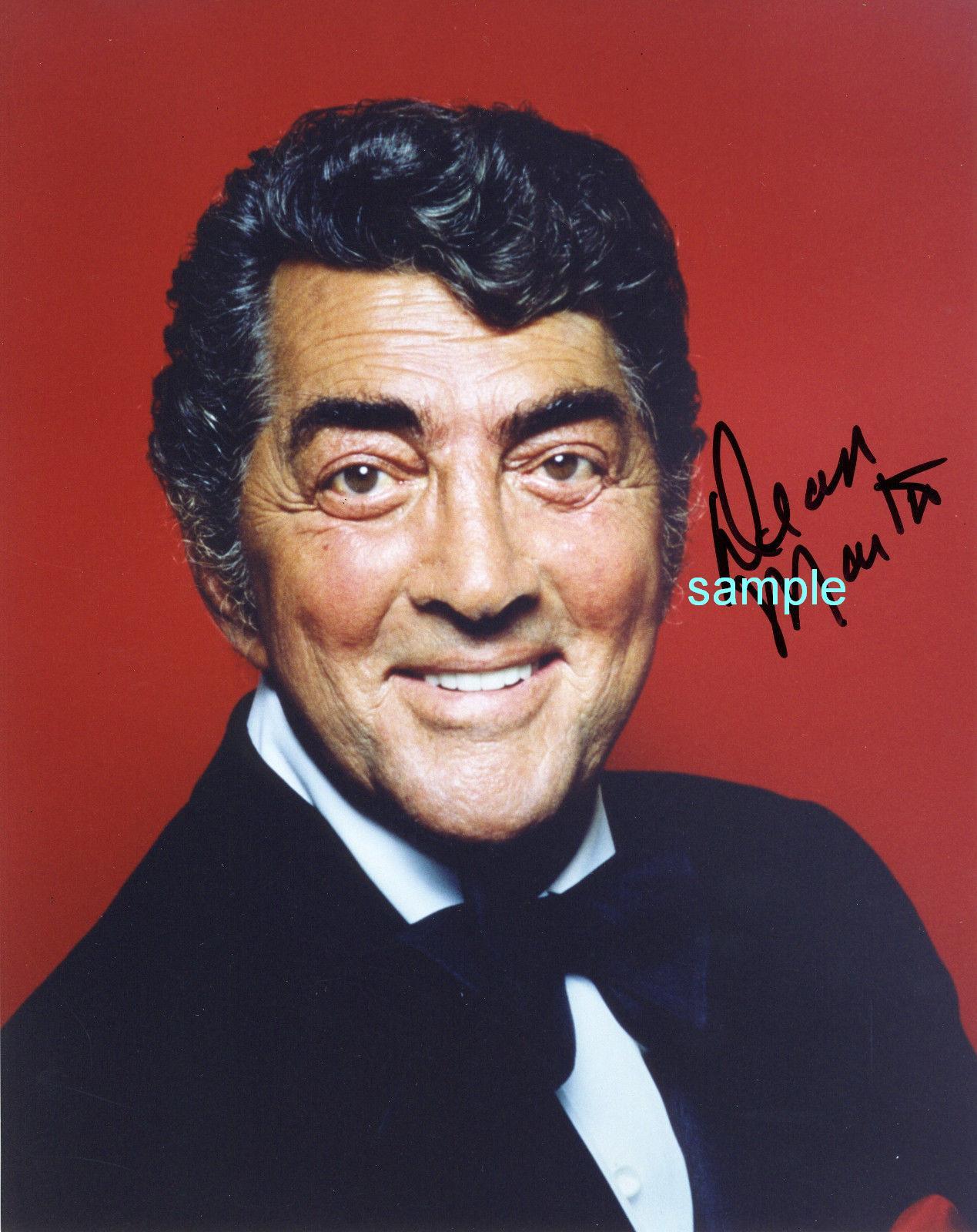 DEAN MARTIN #1 REPRINT 8X10 AUTOGRAPHED SIGNED PHOTO PICTURE MAN CAVE ...
