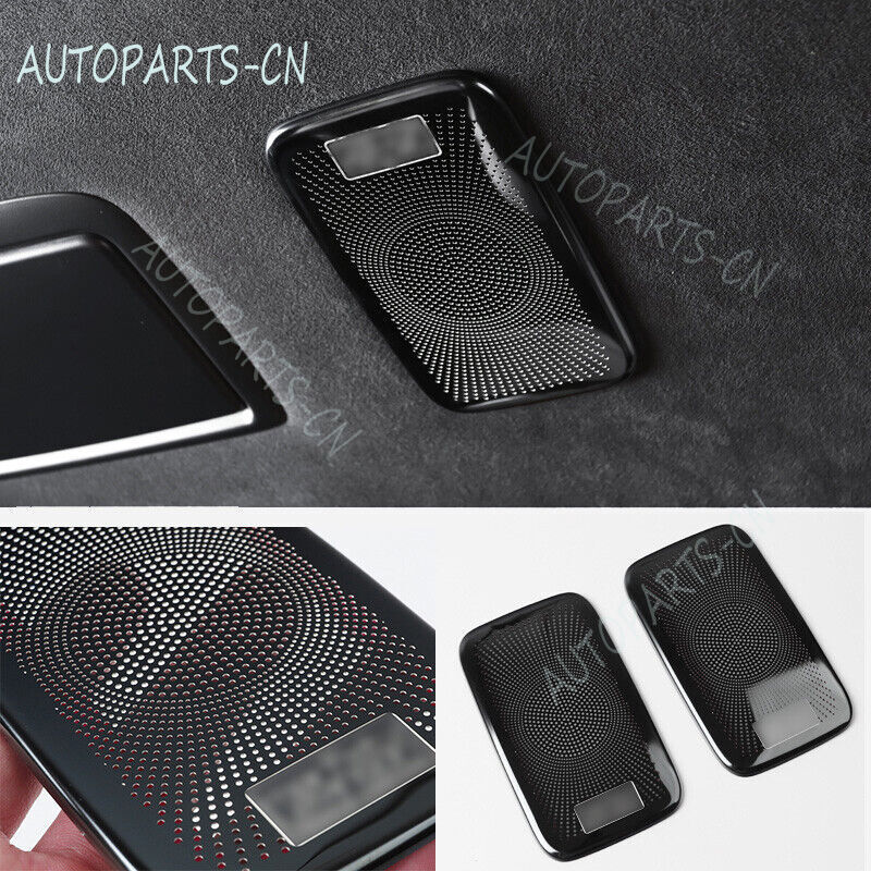 Black Titanium Rear Car Roof Speaker Audio Trim Cover For Lexus LS500 ...