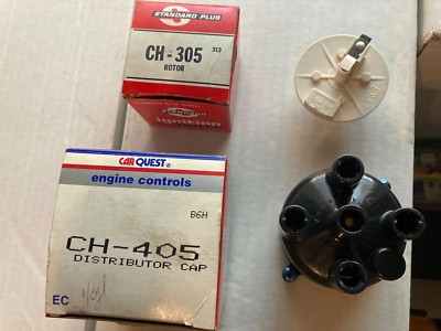 CarQuest/Standard Distributor Cap CH-405 and Rotor ch-305 NOS | eBay