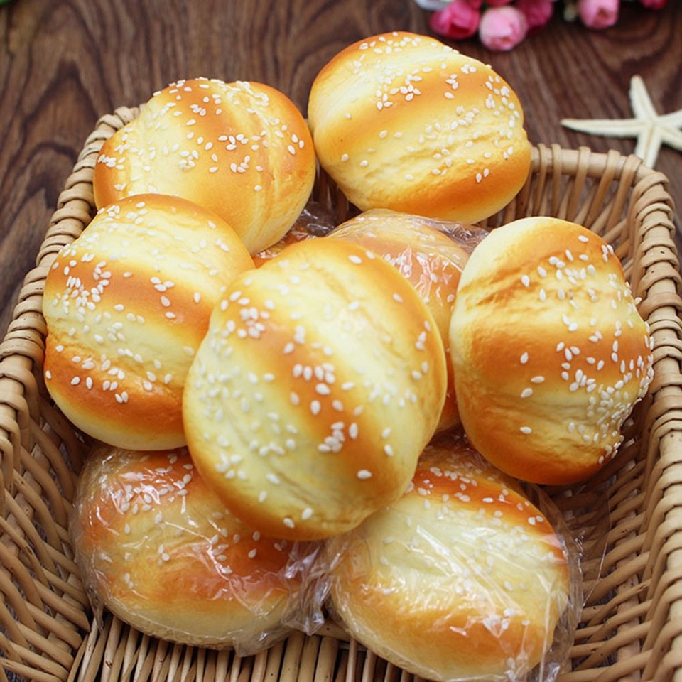 Simulation Roll Bread Model Early Childhood Toy Photography Props Home ...