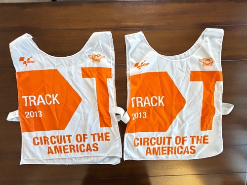 2013 MOTOGP COTA USGP Race Collectibles; Track Marshal Vests, Tickets ...