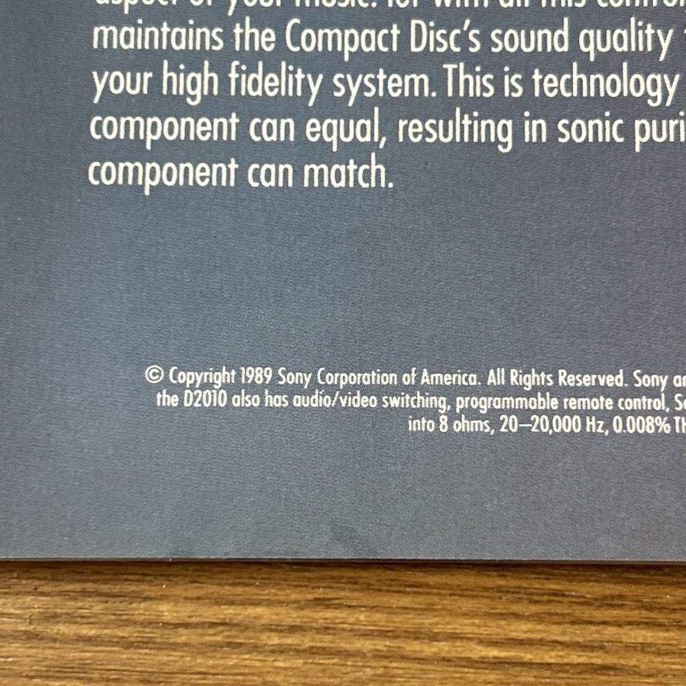 1990 Sony Digital Signal Processing Receiver STR-D2010 90s Vintage DSP ...
