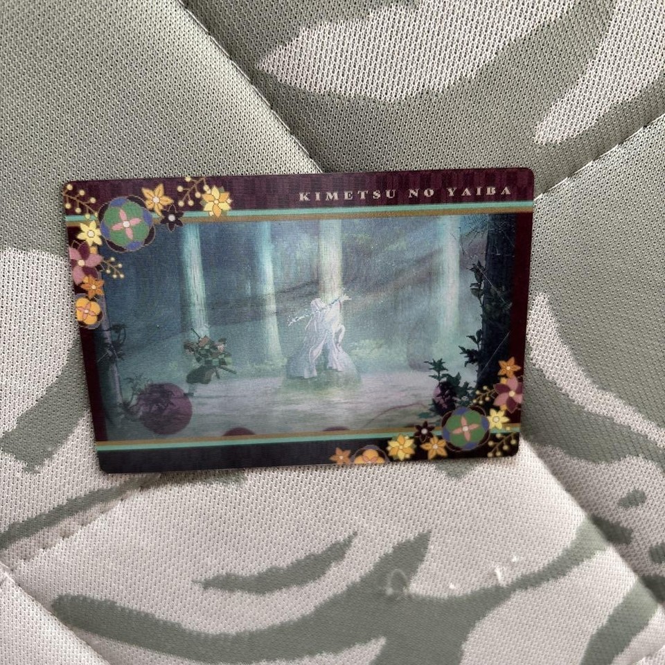 Demon Slayer Kimetsu no Yaiba Gyutaro Sticker Card Near Mint Official ...