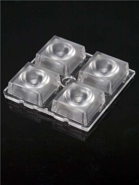 2Pcs C14607_HB-2X2-M LED Lighting Lenses Lens Array 31 FWHM 50mmX50mmX8 ...