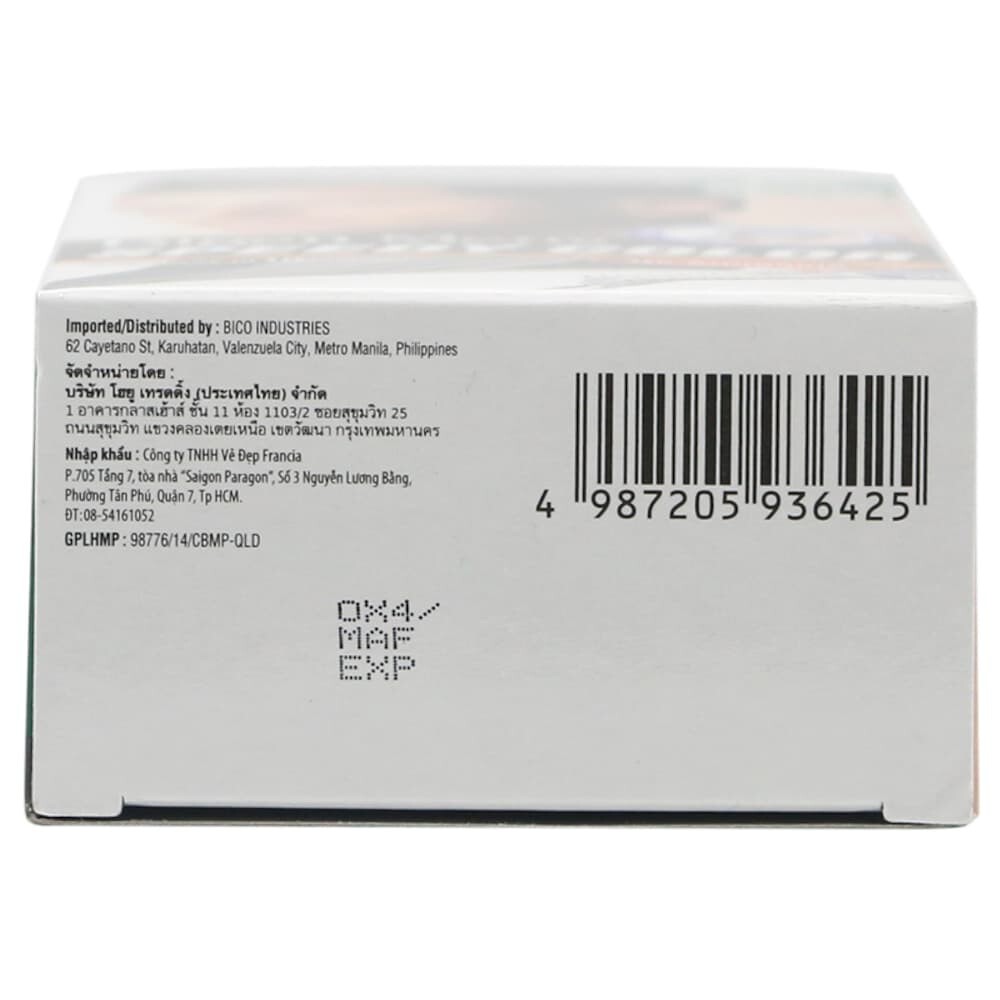 Bigen Men's Hair Dye Speedy Color Brown Black 102 Permanent Cream No ...