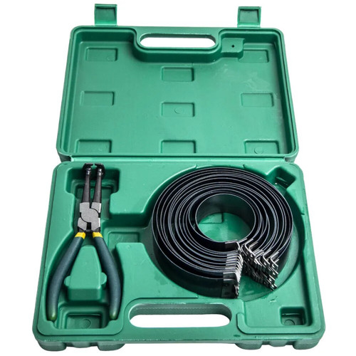 Professional Piston Ring Compressor Cylinder Installer Pliers & 14 Band ...