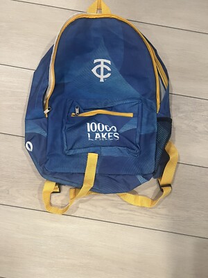 Minnesota Twins City Connect Zippered Youth Backpack SGA 8/11/24 Brand ...