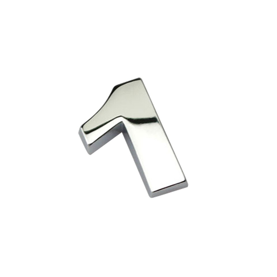 3D A-Z Alphabet Letter Badge Stickers Self-Adhesive Emblem Accessories ...