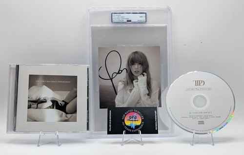🔥Taylor Swift Tortured Poets TTPD Signed CD Insert PSA DNA MINT 9 ...