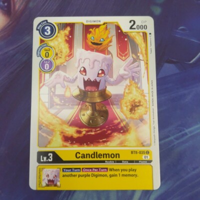 Digimon CCG New Awakening Candlemon BT8-035C | eBay