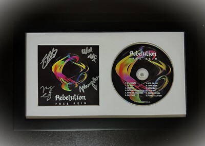 Rebelution signed Free Rein autographed autograph CD Framed | eBay