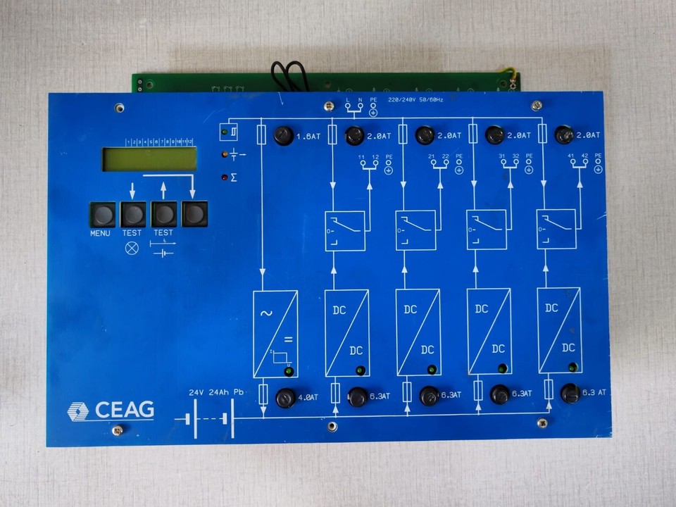 CEAG CeaGuard 48 Emergency Lighting Supply Unit 40071346398 (Missing ...