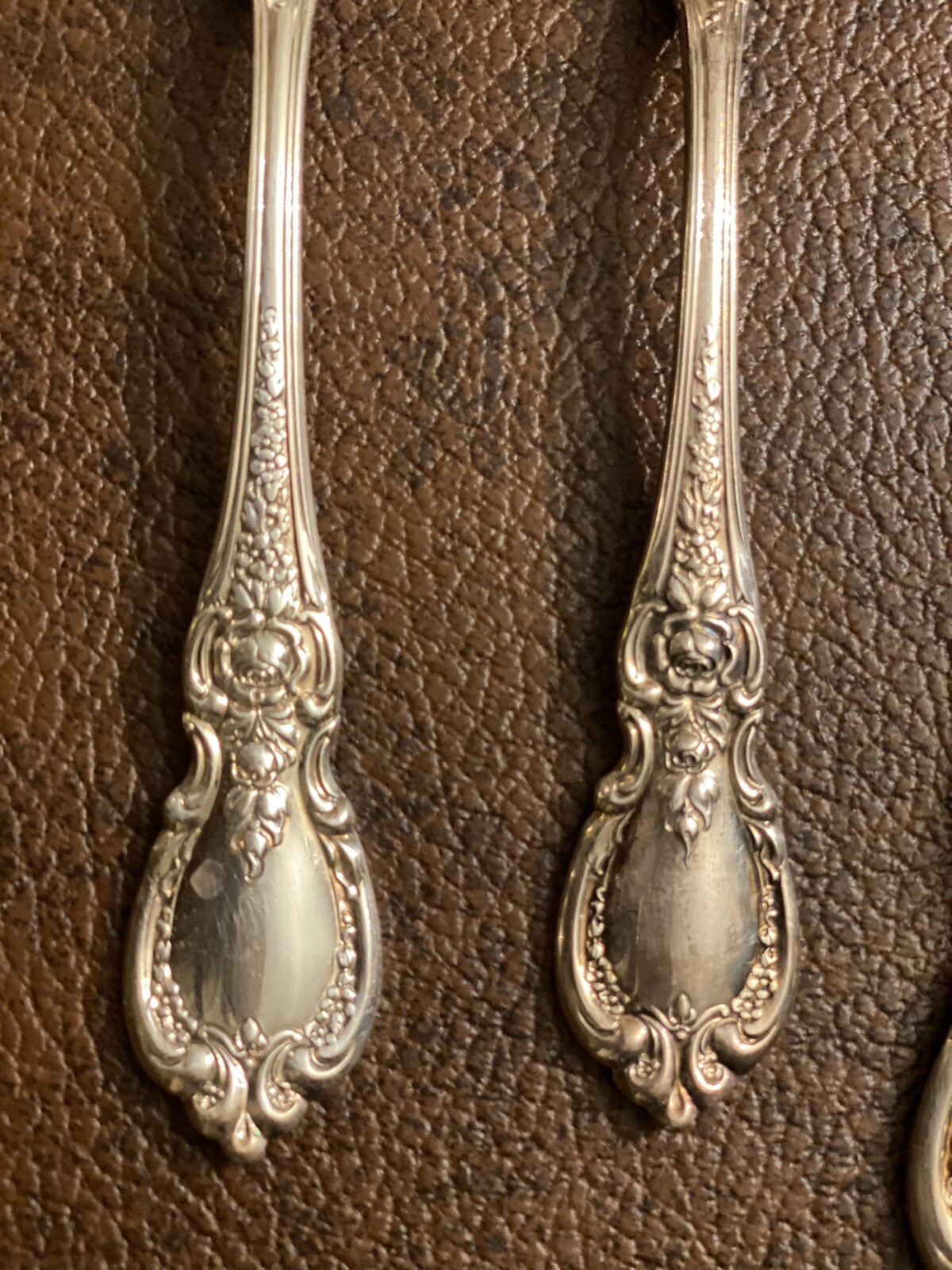 silver silverware set antique | eBay