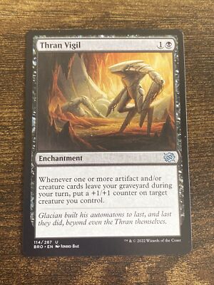 Thran Vigil 114/287 The Brothers' War MTG Magic The Gathering L3082* | eBay