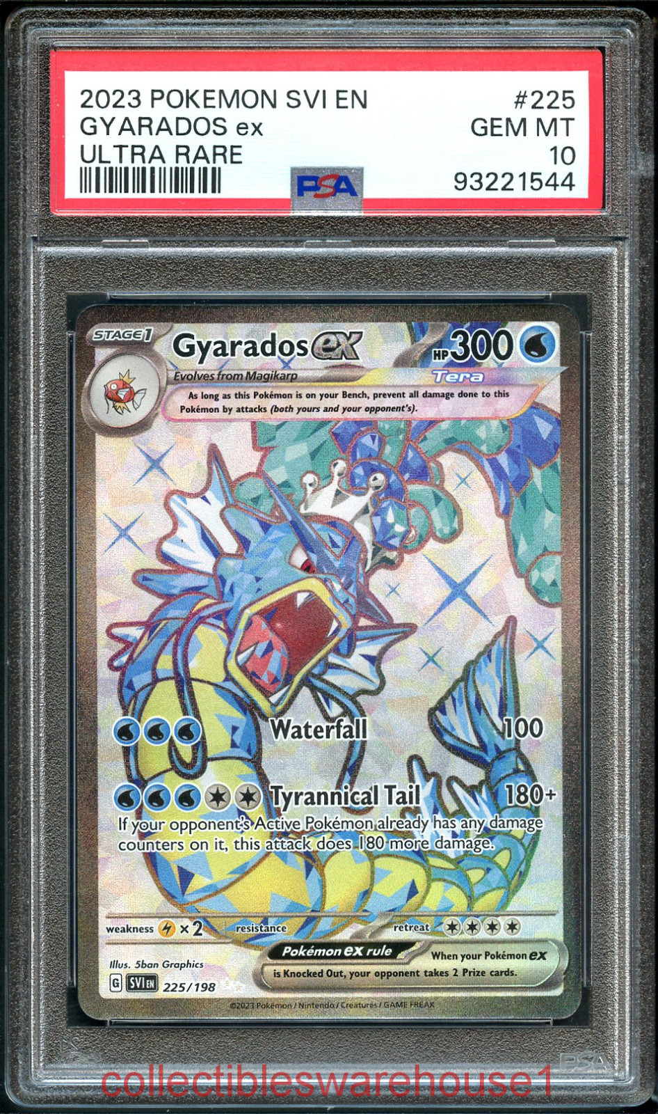 Gyarados ex 2023 Scarlet & Violet #225/198 Ultra Rare (Full Art) Price ...