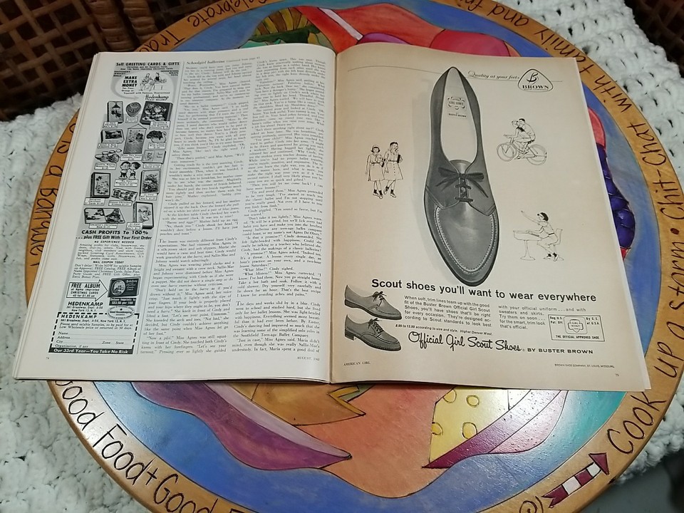 Vintage AMERICAN GIRL MAGAZINE, August 1963, Teen-Agers, Fashion ...