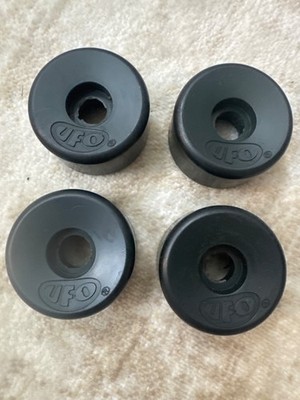 UFO skateboard wheels 57mm very rare Vintage skateboard wheels Black ...