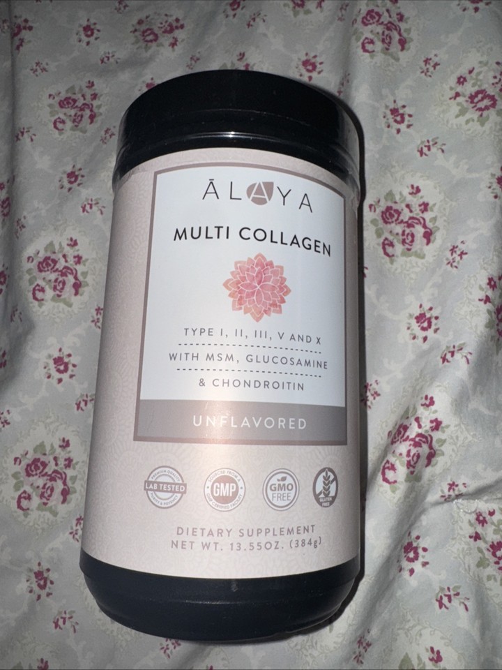 Alaya Multi Collagen Powder Type I II III V X MSM Glucosamine ...
