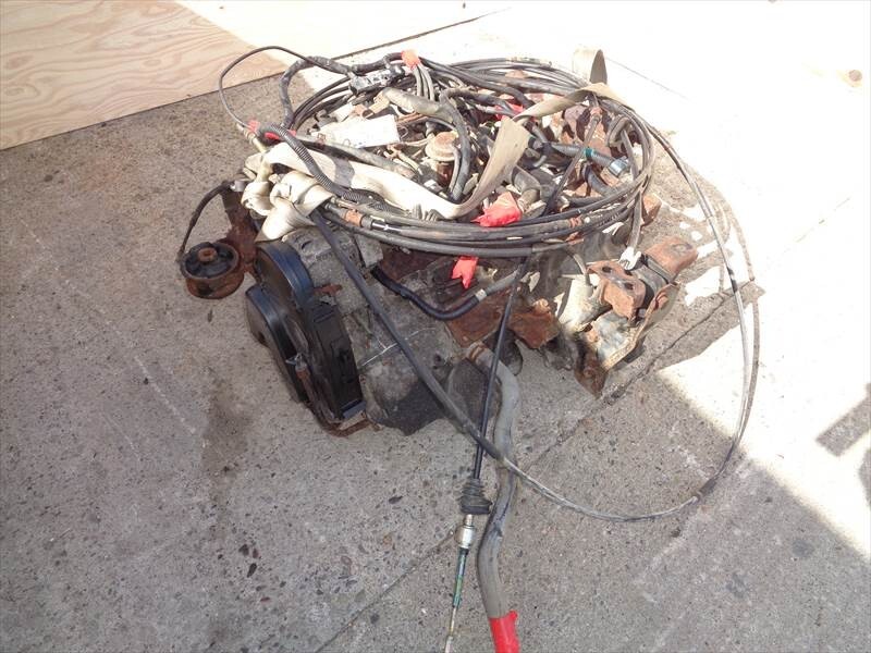 1993-1998 Honda Acty Truck HA4 E07A Engine with AWD Manual Tranny ...