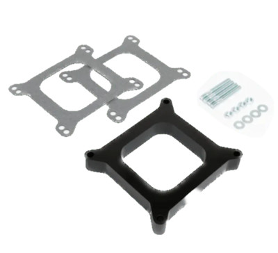 1" Phenolic Thermal Insulating Carb Spacer Kit - Open (Holley Edelbrock ...