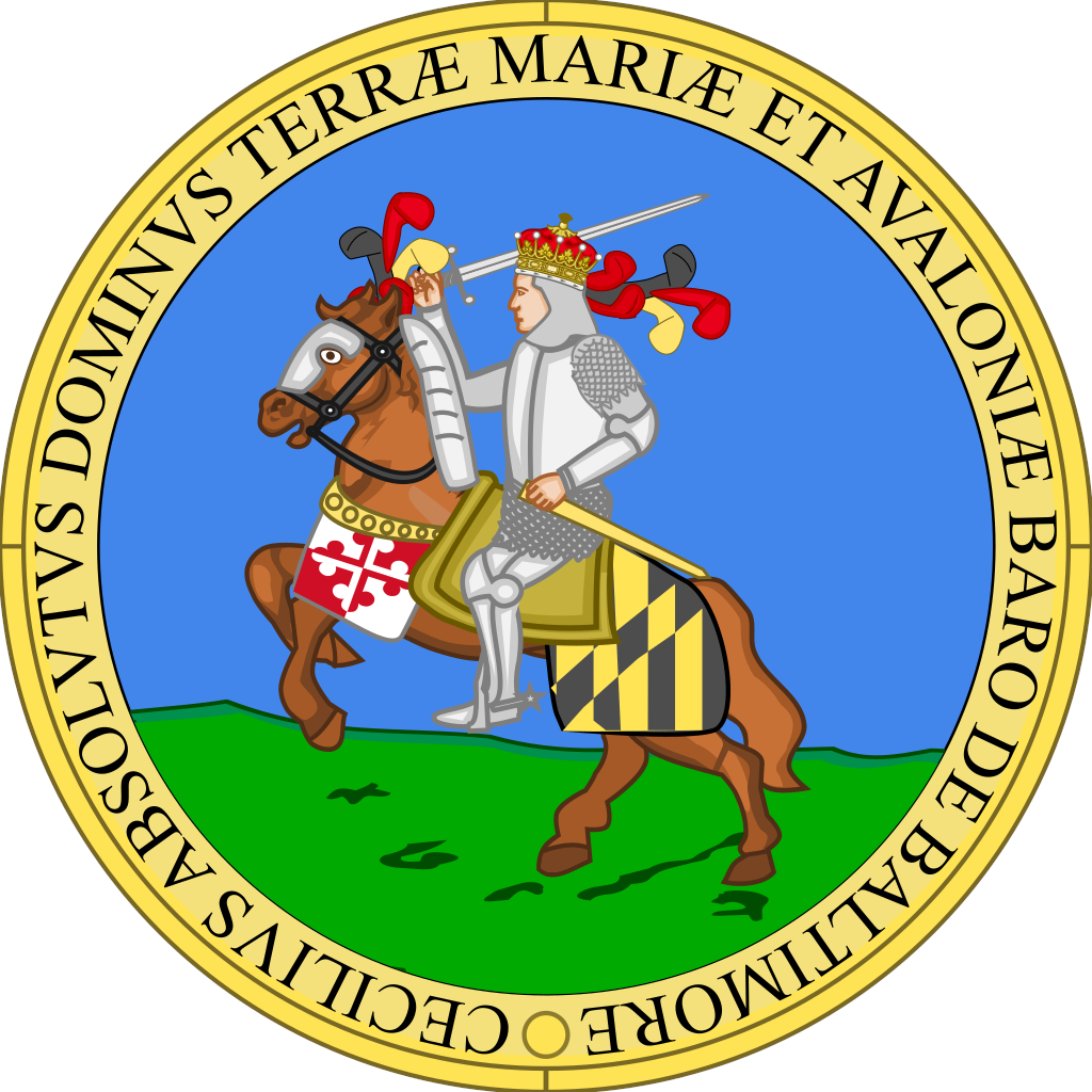 Seal of the State of Maryland United States Seals Poster Art Print 24 x ...