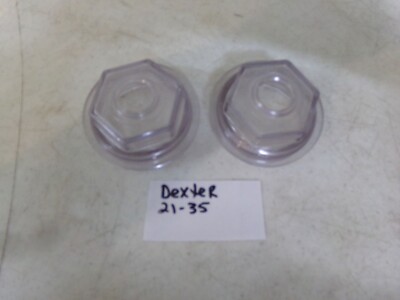 Dexter Plastic Oil Cap 2.875" 21-35 (clear in color) 1 only | eBay