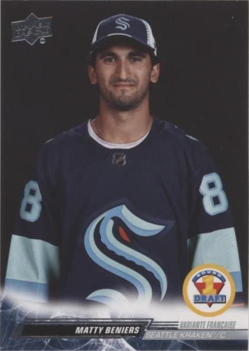 2022-23 Upper Deck Extended Series - 1st Round Rookies Matty Beniers ...