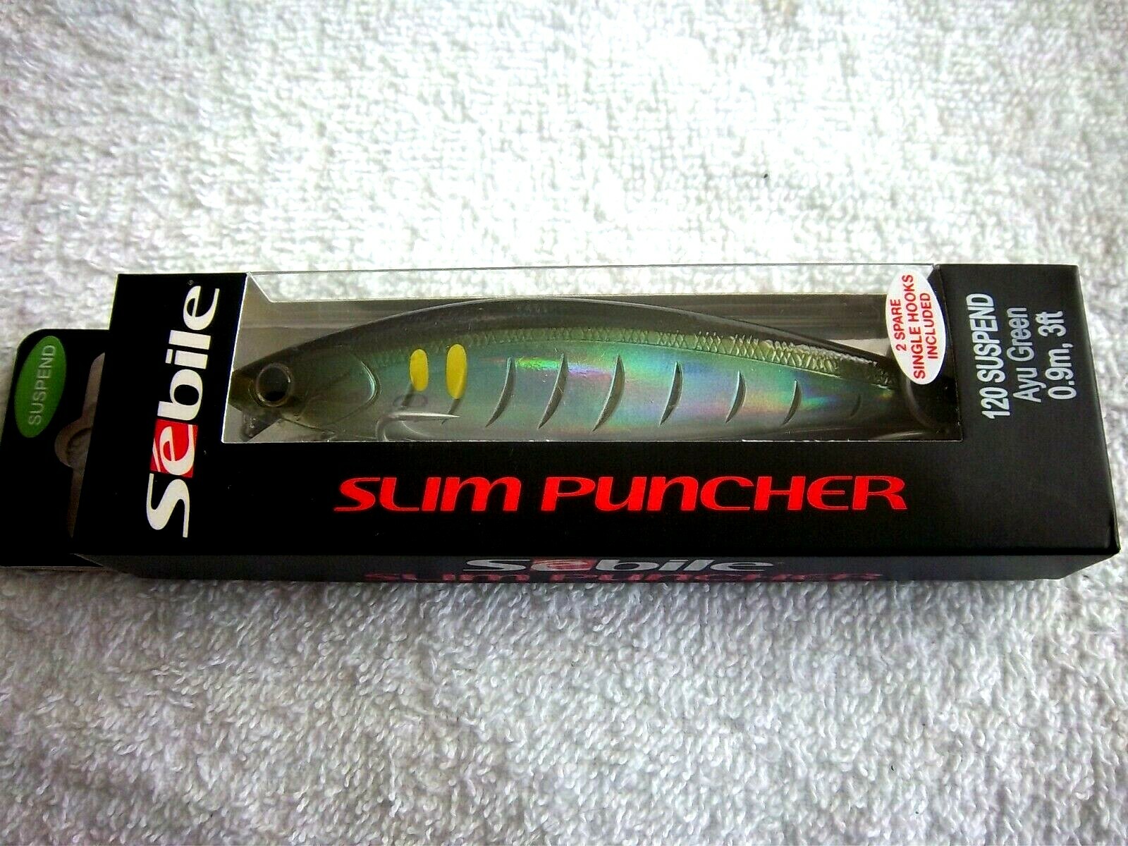 SEBILE SLIM PUNCHER PCH-120-SU- 4 3/4" & 7/8 OZ IN AYU GREEN COLOR ...